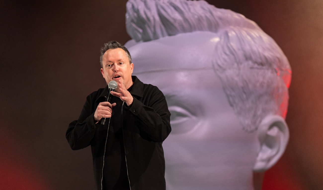 Le «Modeste» Mike Ward n'a pas la langue dans sa poche