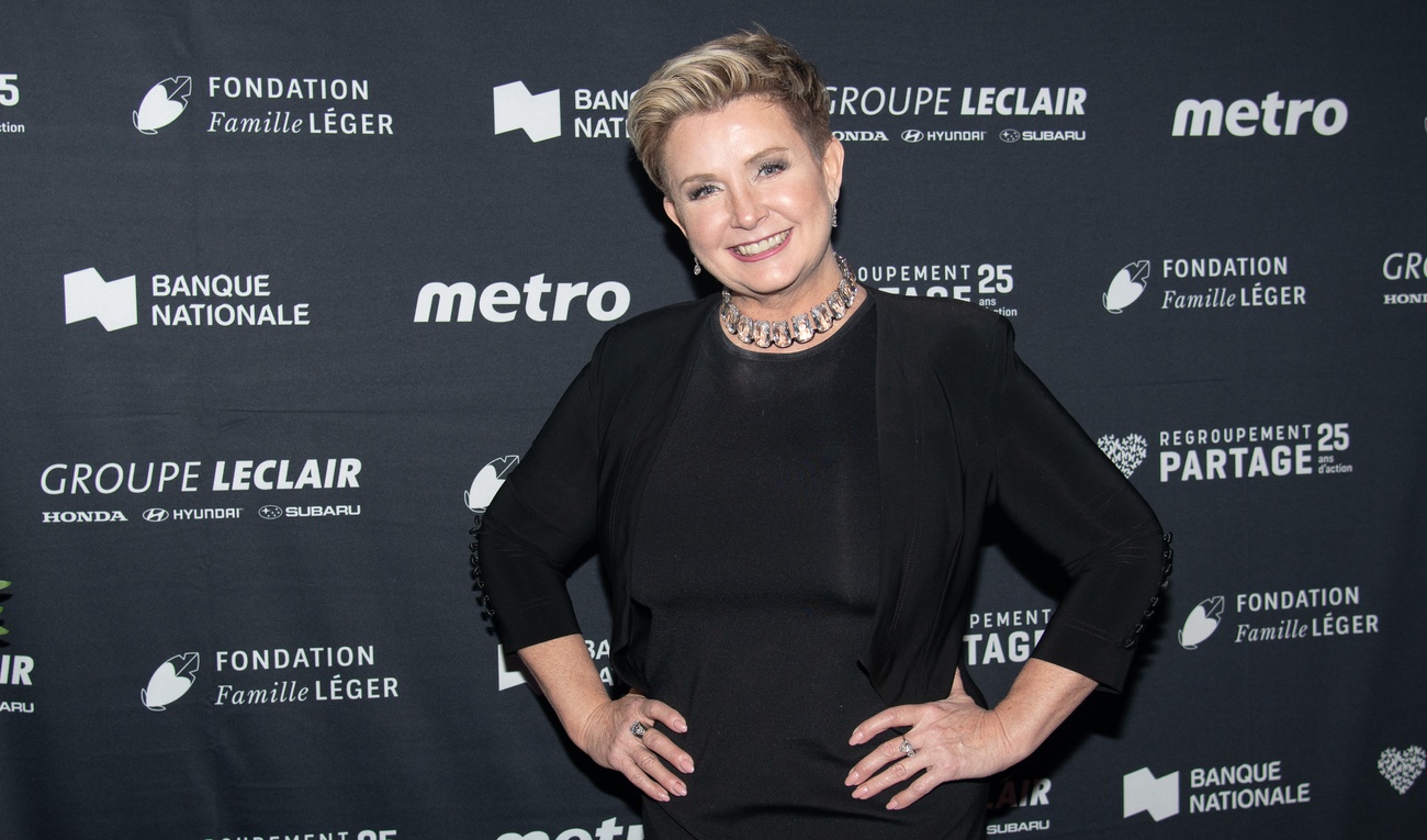 Nathalie Simard tourne une nouvelle émission dans un décor enchanteur